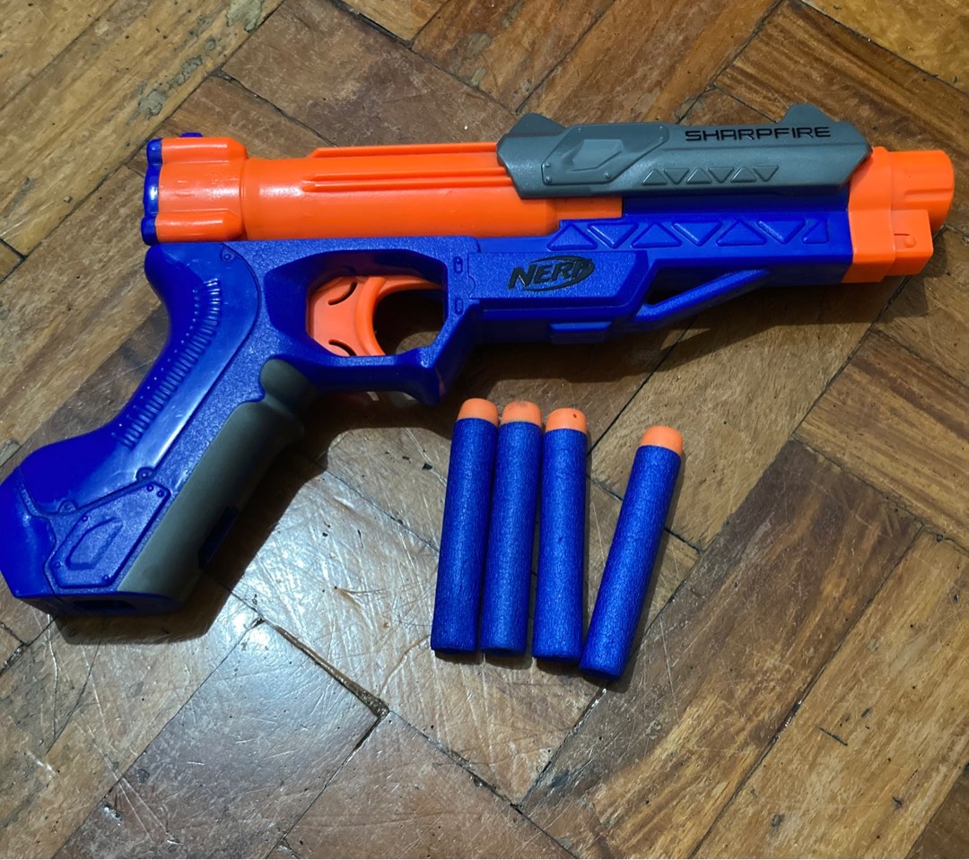 Nerf N-Strike Elite Sharpfire, Hobbies & Toys, Toys & Games on Carousell