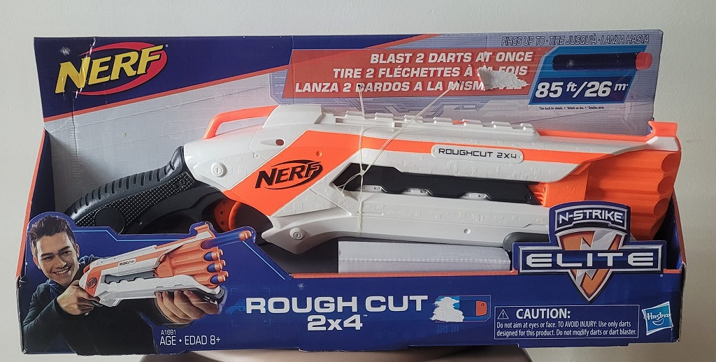 NERF Rough Cut 2x4, Hobbies & Toys, Toys & Games on Carousell