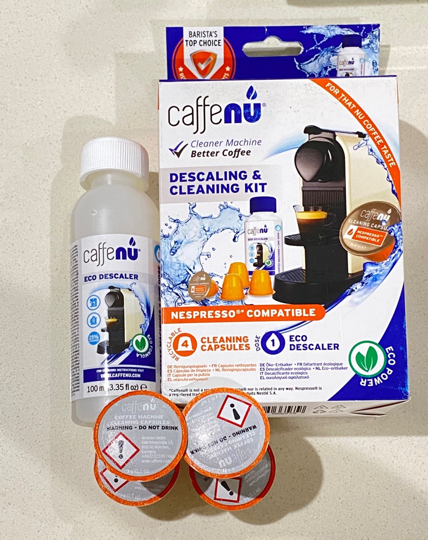 Nespresso descaling and cleaning kit on Carousell