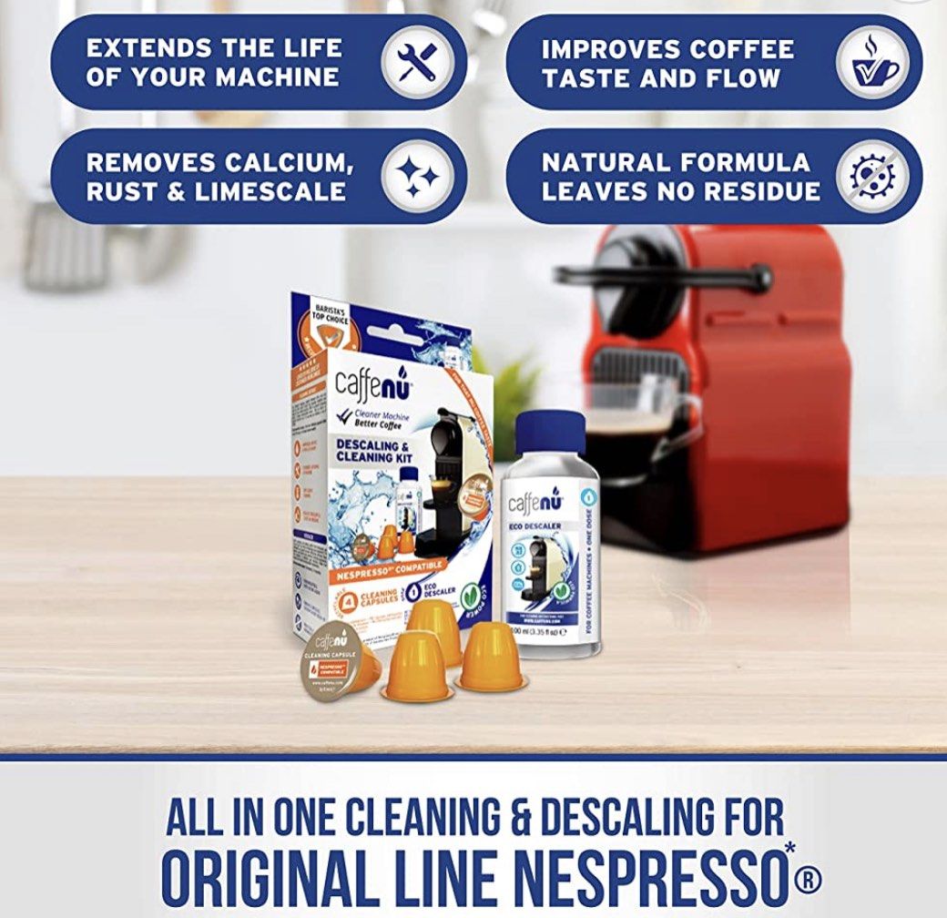 Nespresso descaling and cleaning kit on Carousell