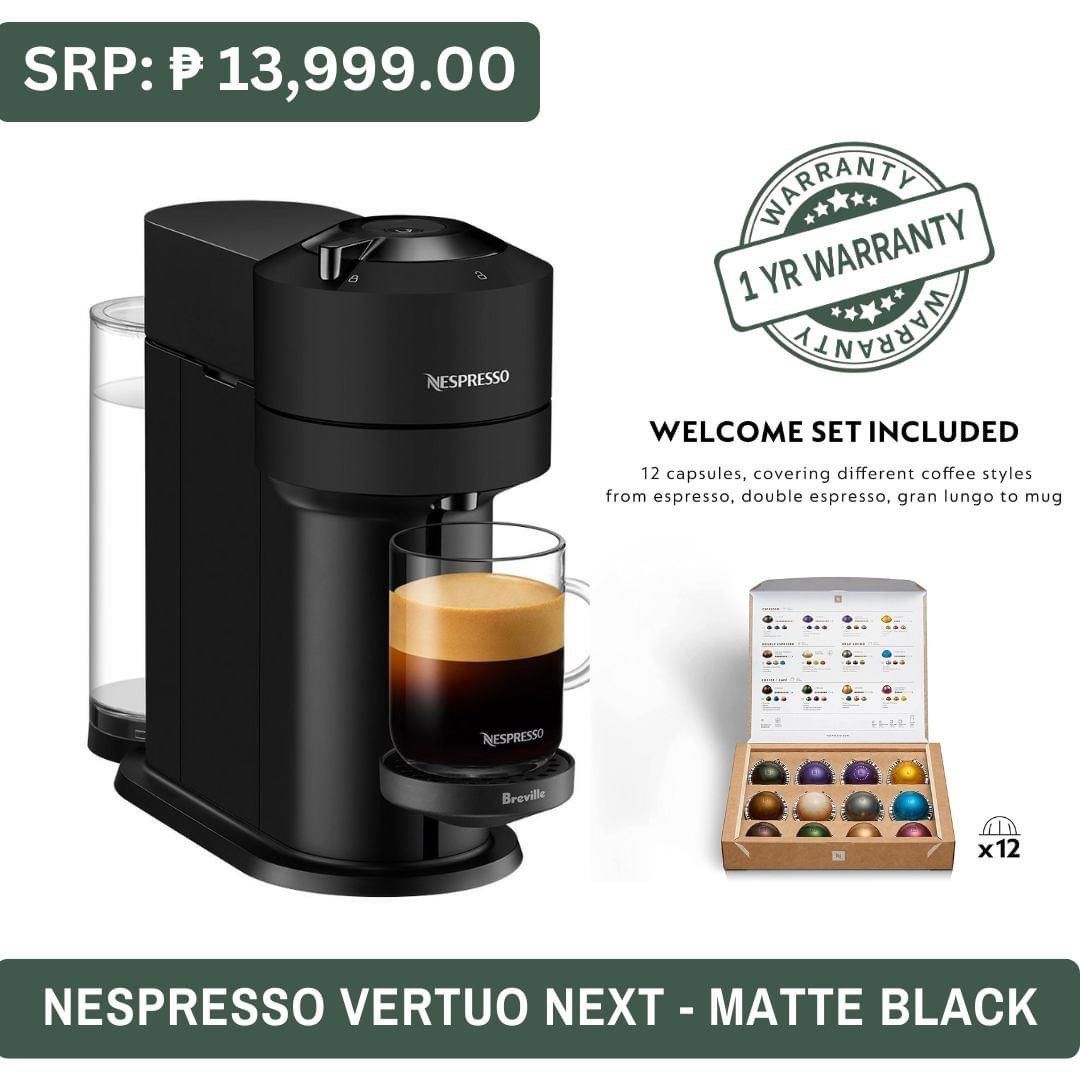 Nespresso Vertuo Next Coffee Machine - Matt Black., TV & Home ...