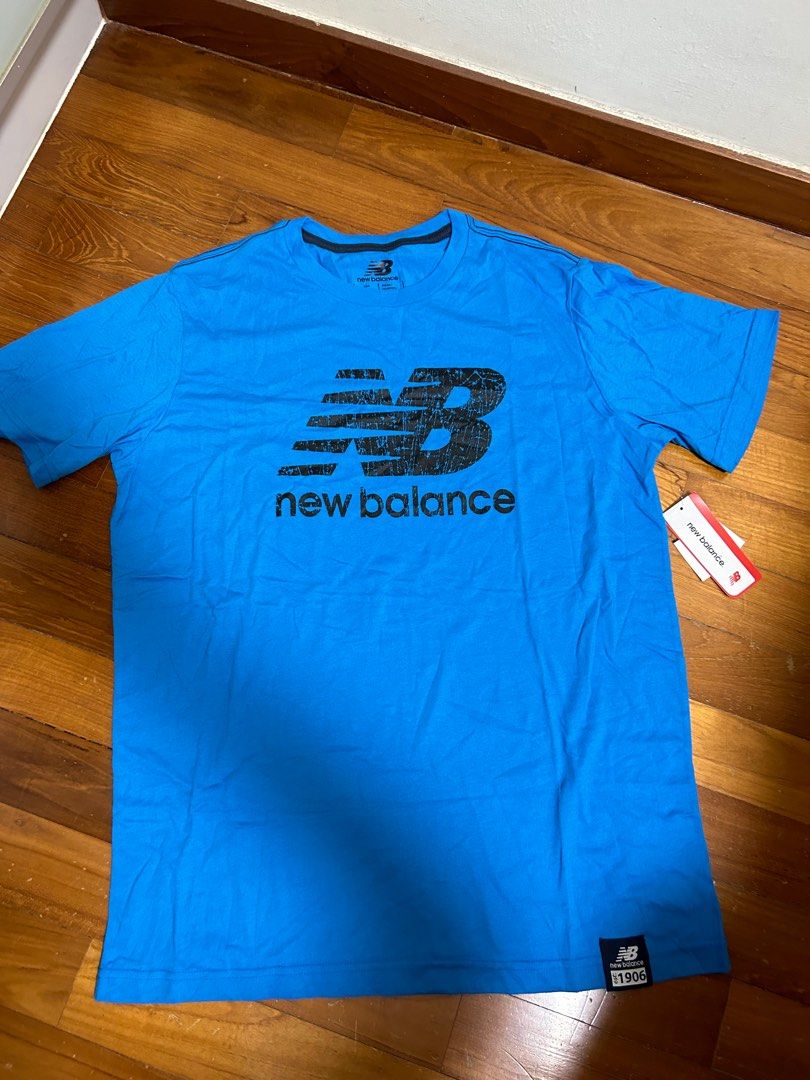 New Balance Tees, Men's Fashion, Activewear on Carousell