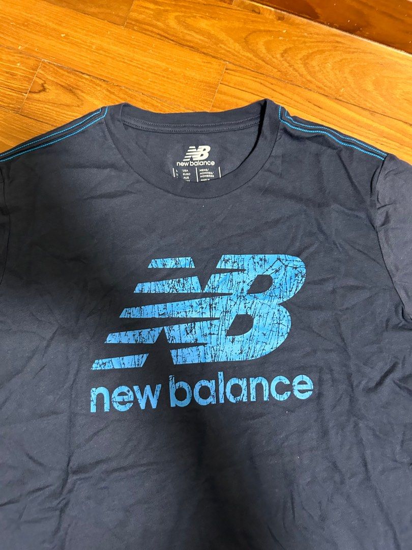New Balance Tees, Men's Fashion, Activewear on Carousell