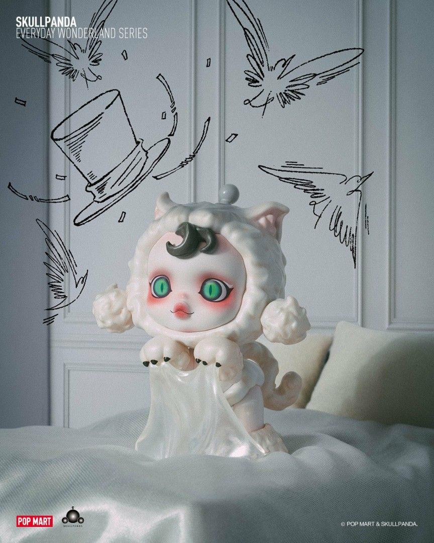 [NEW! POPMART] POPMART SKULLPANDA EVERYDAY WONDERLAND SERIES FULL SET ...