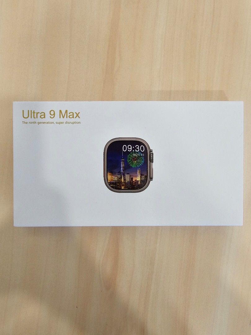 New Ultra 9 Max Smartwatch, Mobile Phones & Gadgets, Wearables & Smart ...