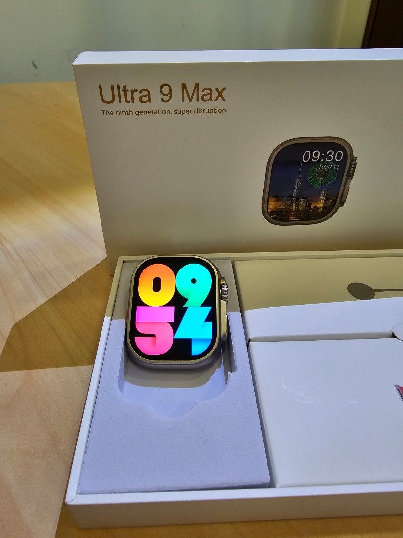 New Ultra 9 Max Smartwatch, Mobile Phones & Gadgets, Wearables & Smart ...