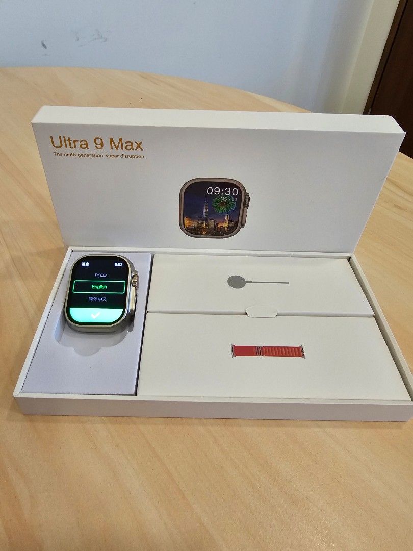 New Ultra 9 Max Smartwatch, Mobile Phones & Gadgets, Wearables & Smart ...