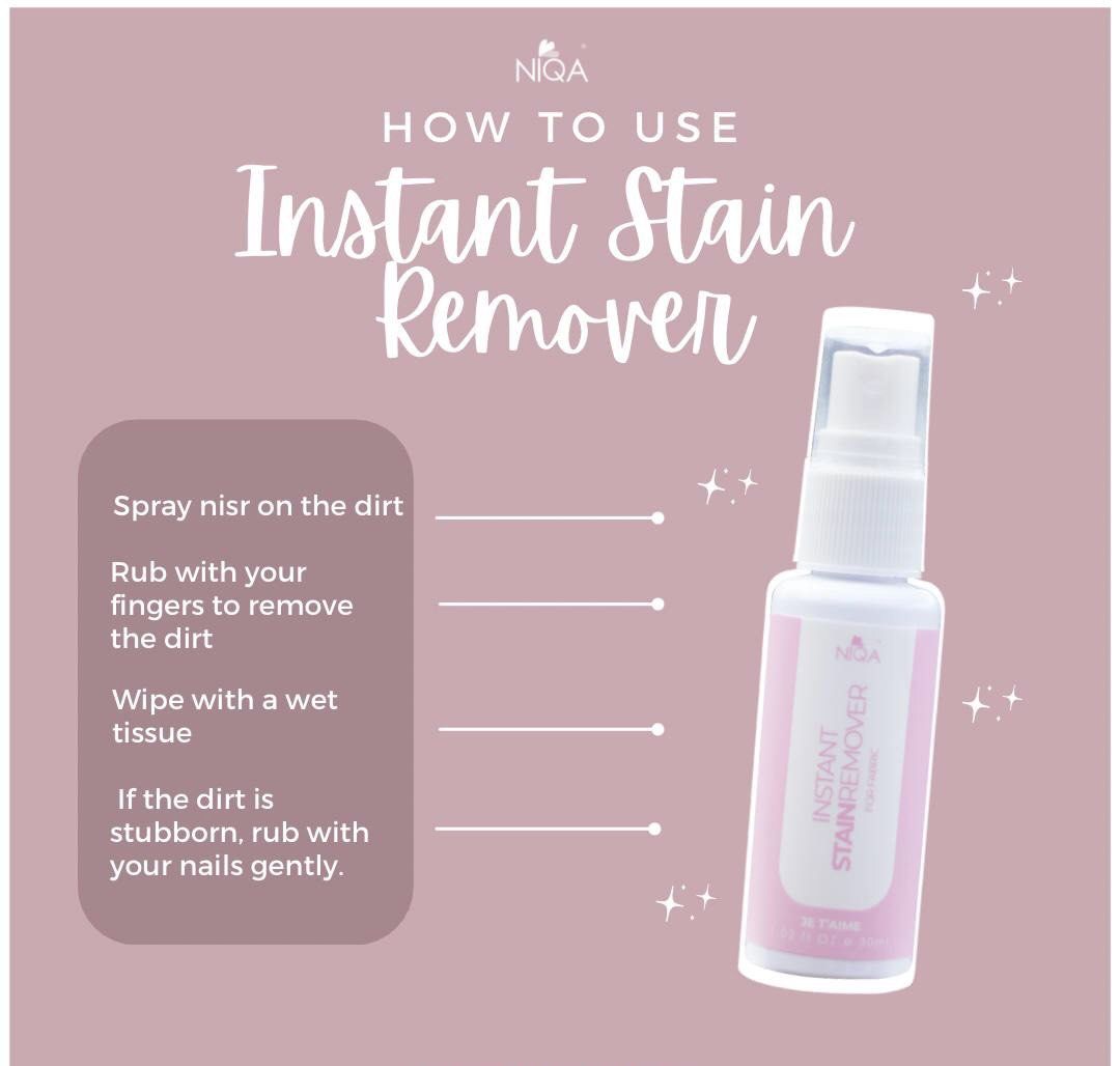 NIQA Hijab Wash + Instant Stain Remover, Women's Fashion, Muslimah ...