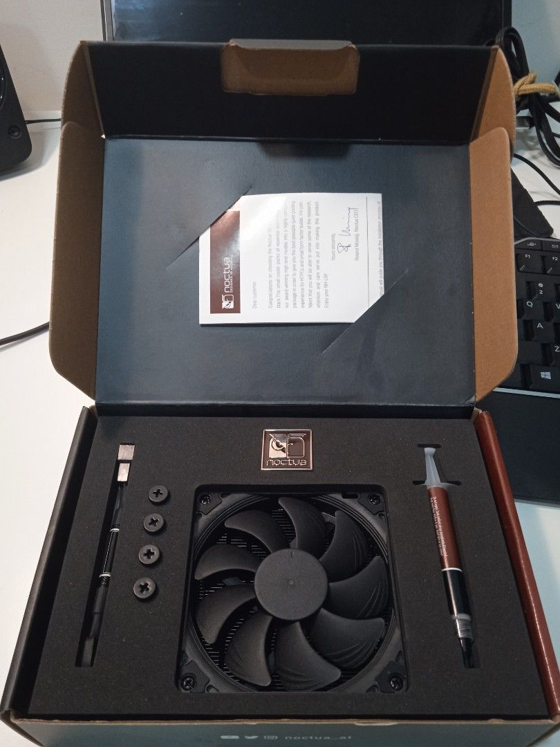 Noctua Nh L9i Chromaxblack Computers And Tech Parts And Accessories Computer Parts On Carousell