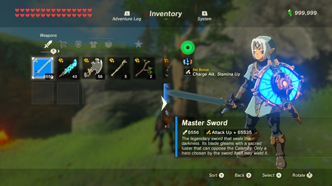 NSW The Legend of Zelda: Breath of the Wild Save File Modding/Editing ...