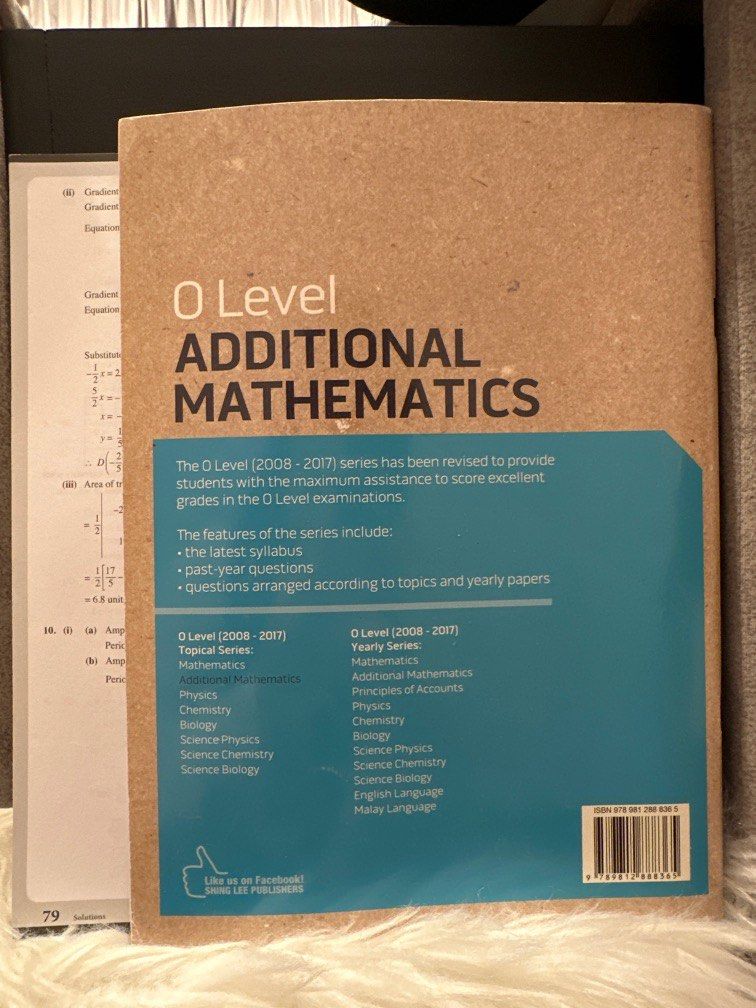 O Level Amath ( Additional mathematics) TYS, Hobbies & Toys, Books ...