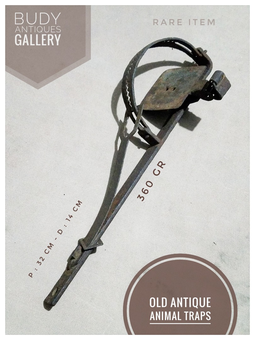 Old Antique Animal Traps, Perabotan Rumah di Carousell