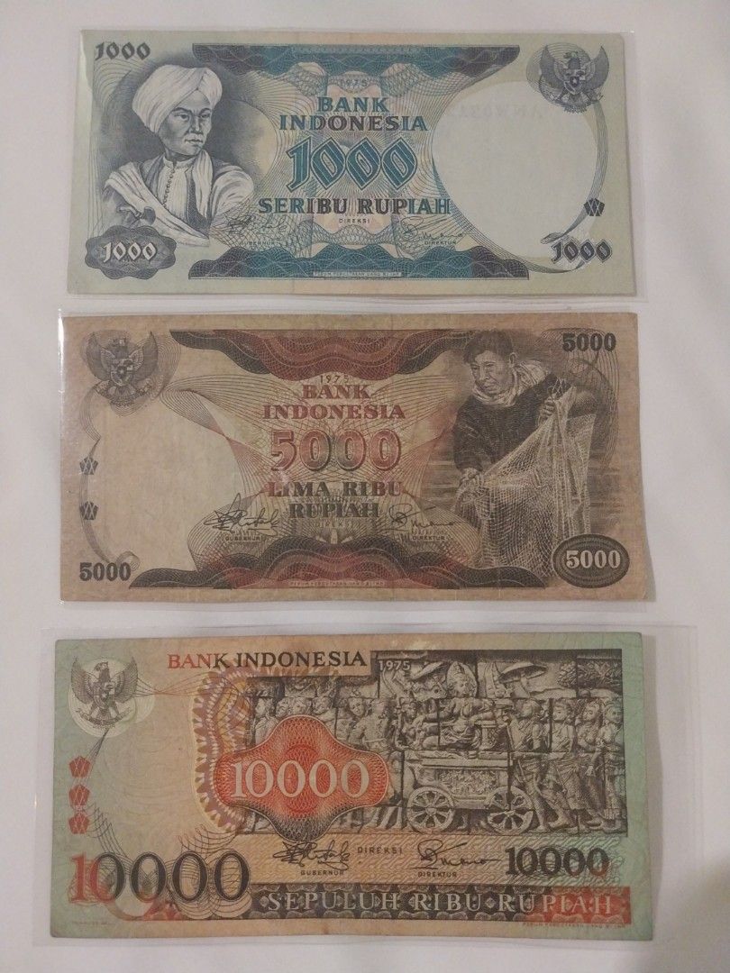 Old Notes (indonesia 1975), Hobbies & Toys, Memorabilia & Collectibles ...