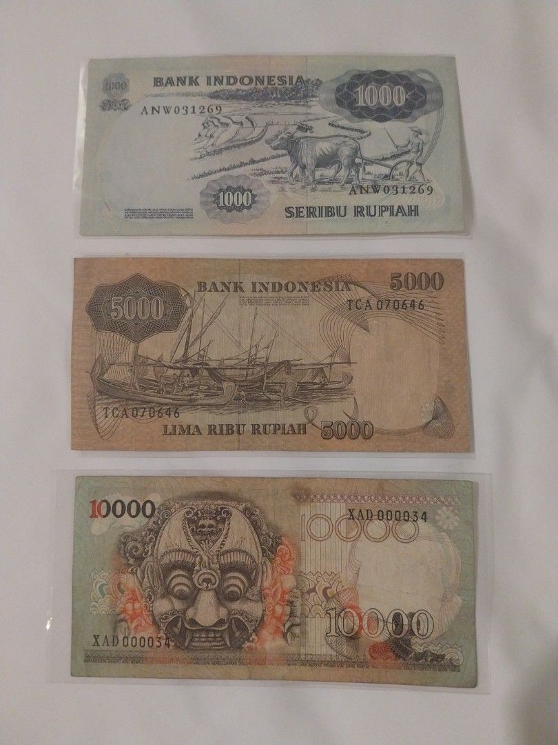 Old Notes (indonesia 1975), Hobbies & Toys, Memorabilia & Collectibles ...