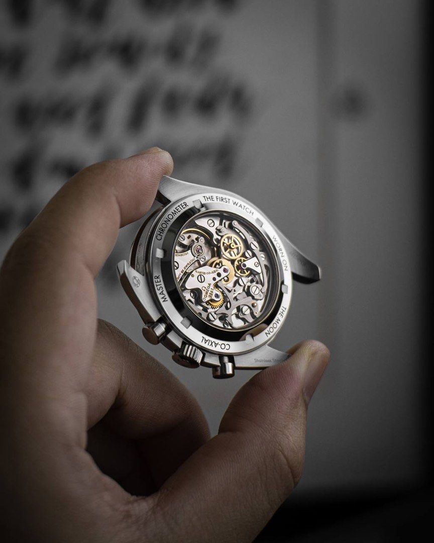 Omega 3861 Hesalite Speedmaster with Sapphire Caseback [Full Set w ...