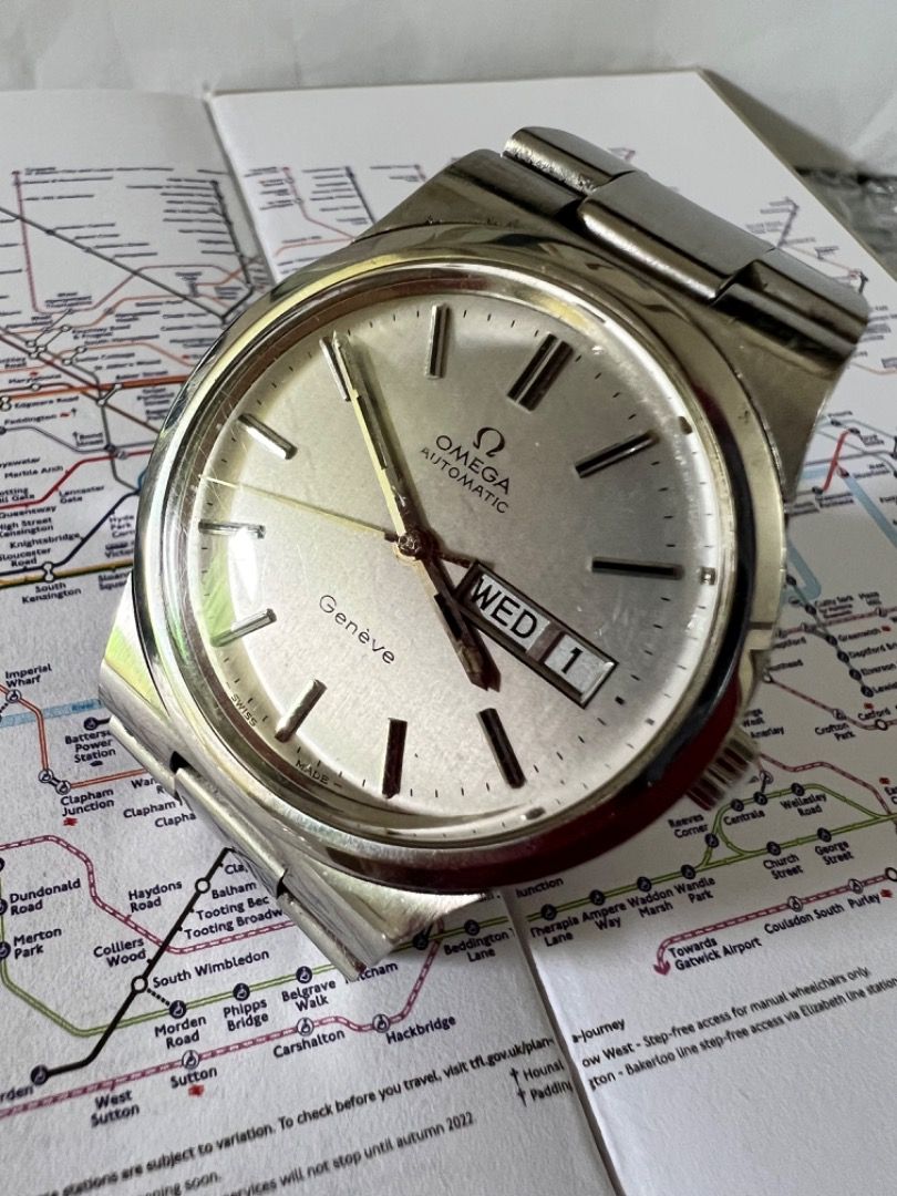 Omega Geneve 1022 automatic Swiss wristwatch 1660174 on Carousell