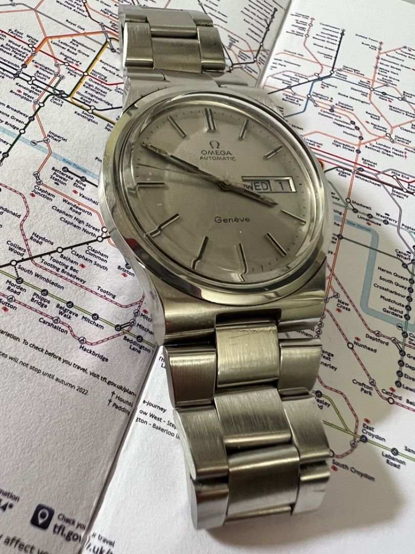 Omega Geneve 1022 automatic Swiss wristwatch 1660174 on Carousell