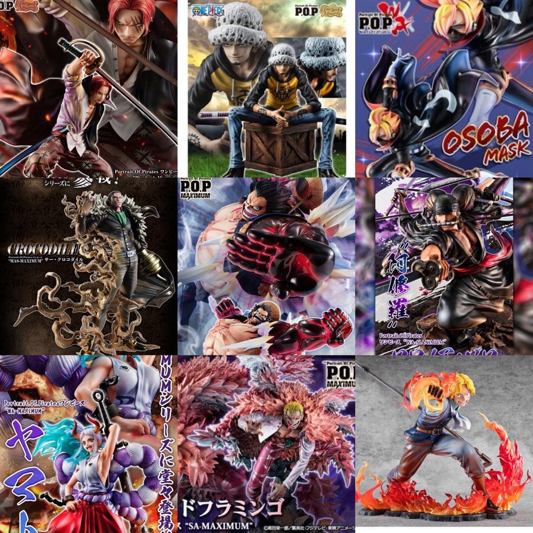 One piece pop p.o.p maximum / portrait of pirates - Yamato doflamingo ...