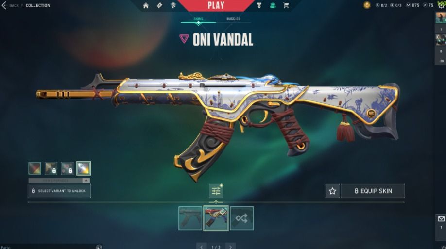 Oni 2.0 Bundle Valorant Account, Video Gaming, Gaming Accessories, In ...