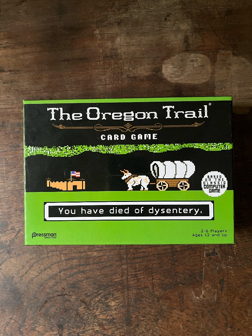 Oregon Trail Card Game, Hobbies & Toys, Toys & Games on Carousell