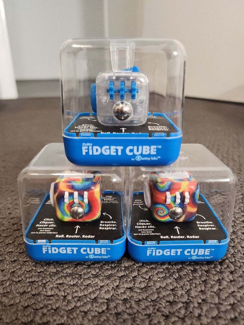 Original Zuru Fidget Cube (BNIB), Hobbies & Toys, Toys & Games on Carousell