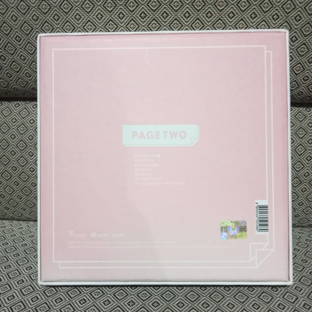 Page Two (TWICE album), Hobbies & Toys, Memorabilia & Collectibles, K ...