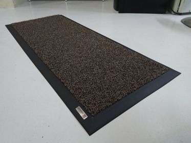 Passorex Waterproof PVC Coil Floor Mat with 4-sided Rubber Edge (Ready ...