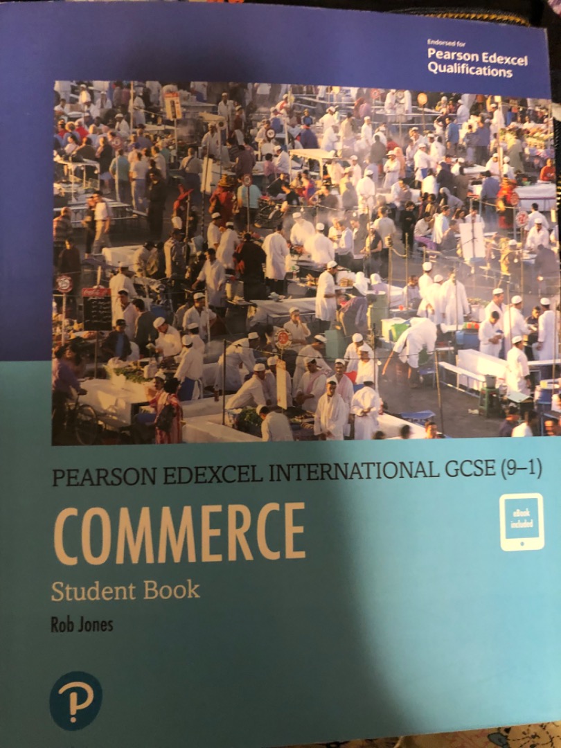 Pearson Edexcel International GCSE Commerce, 興趣及遊戲, 書本 & 文具, 教科書 ...
