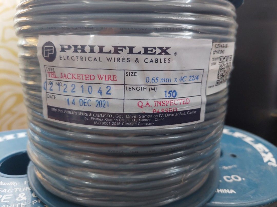 Philflex Telephone Wire 4CPC on Carousell