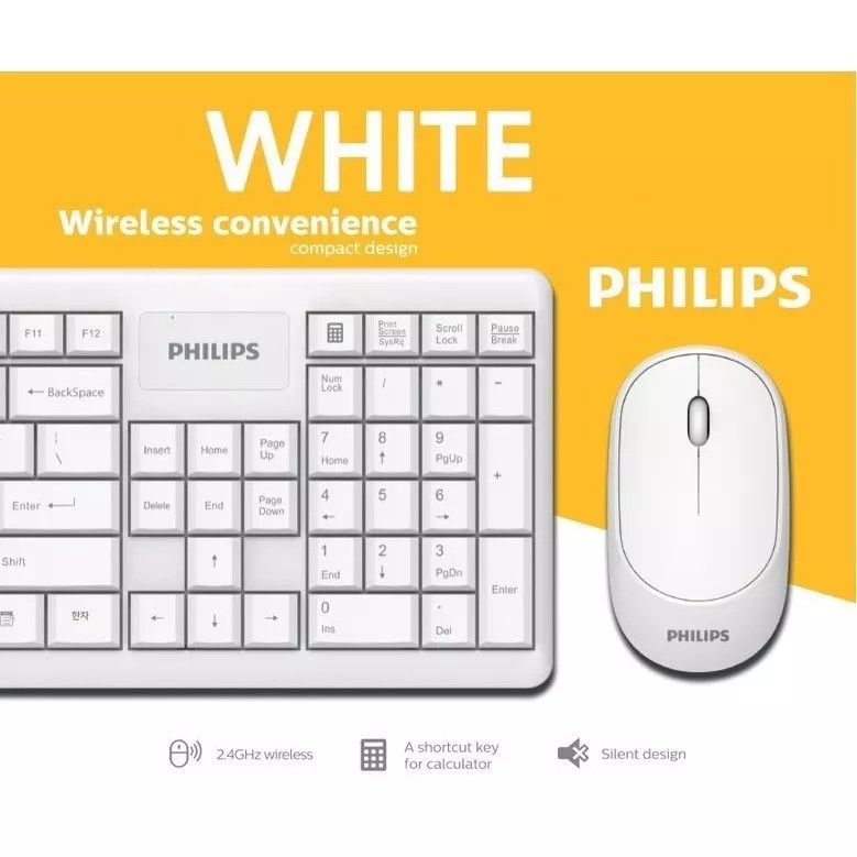 PHILIPS WIRELESS KEYBOARD, Computers & Tech, Parts & Accessories ...