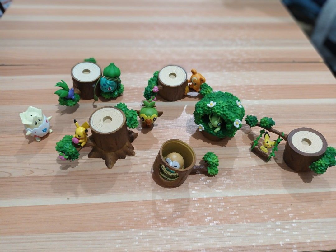 POKEMON forest tree, Hobbies & Toys, Toys & Games on Carousell