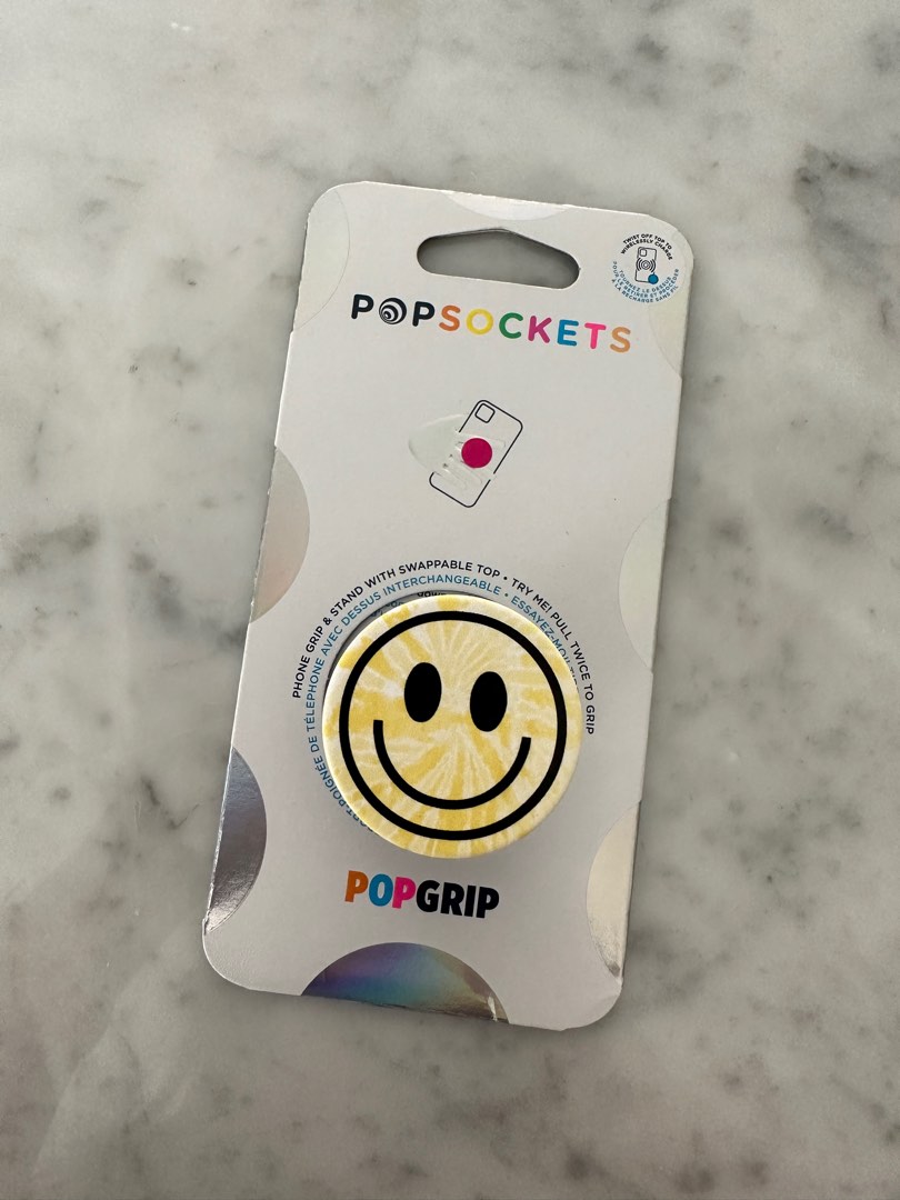 Popsocket Original - Smiley, Telepon Seluler & Tablet, Aksesoris Tablet ...