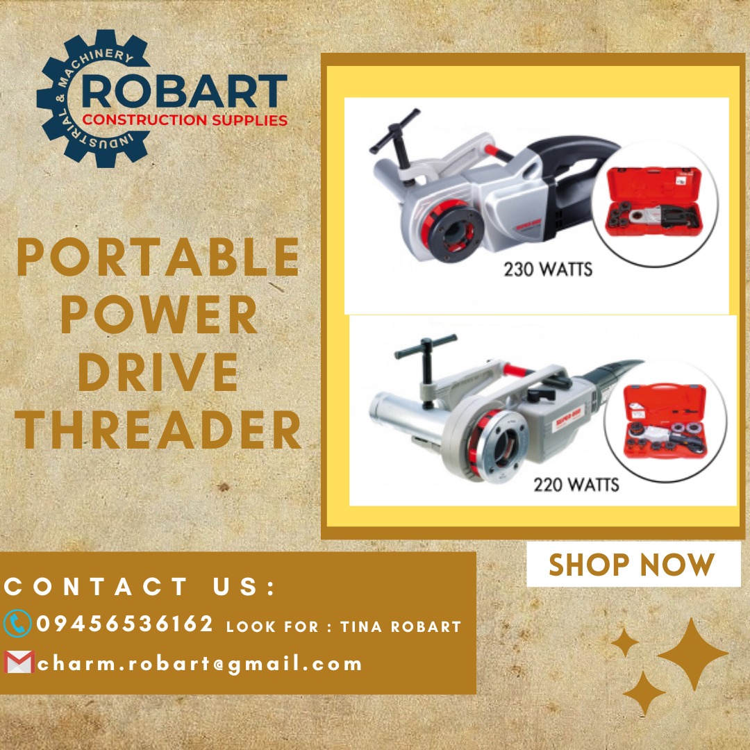 PORTABLE POWER DRIVE THREADER on Carousell