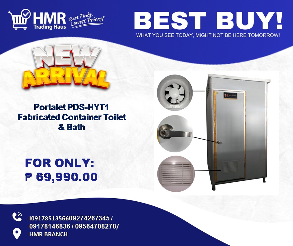 Portalet PDS-HYT1 Fabricated Container Toilet & Bath on Carousell