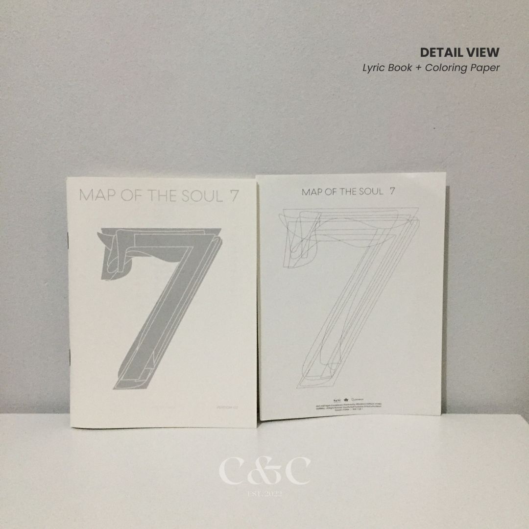 Preloved Original BTS Map of the Soul: 7 Album (Ver.3) with Poster ...