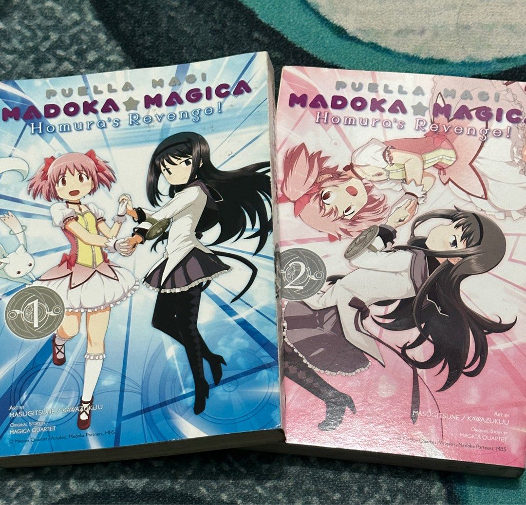 Puella Magi Madoka Magica Manga Set, Hobbies & Toys, Books & Magazines, Comics & Manga on Carousell
