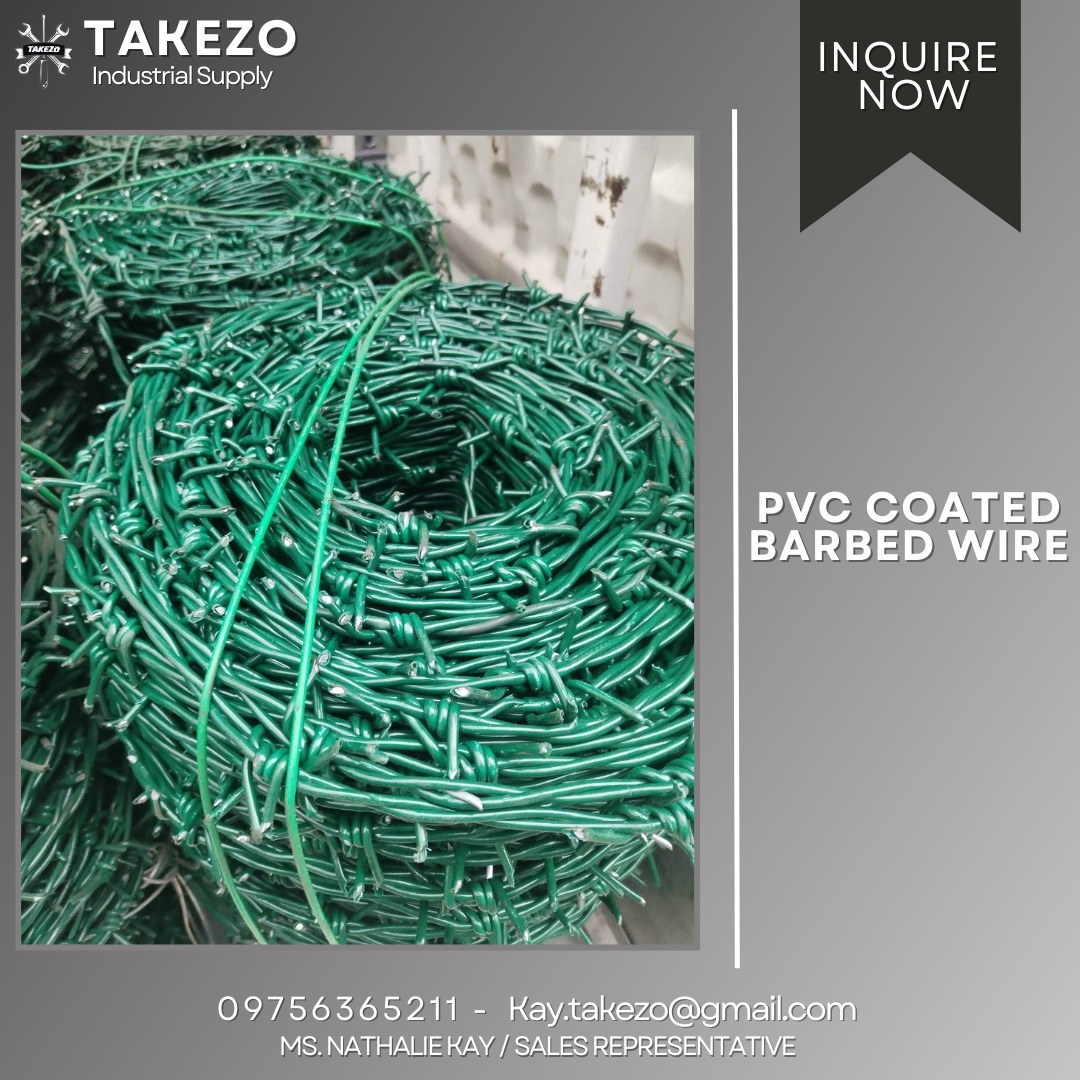 PVC COATED BARB WIRE (3.2MM) on Carousell