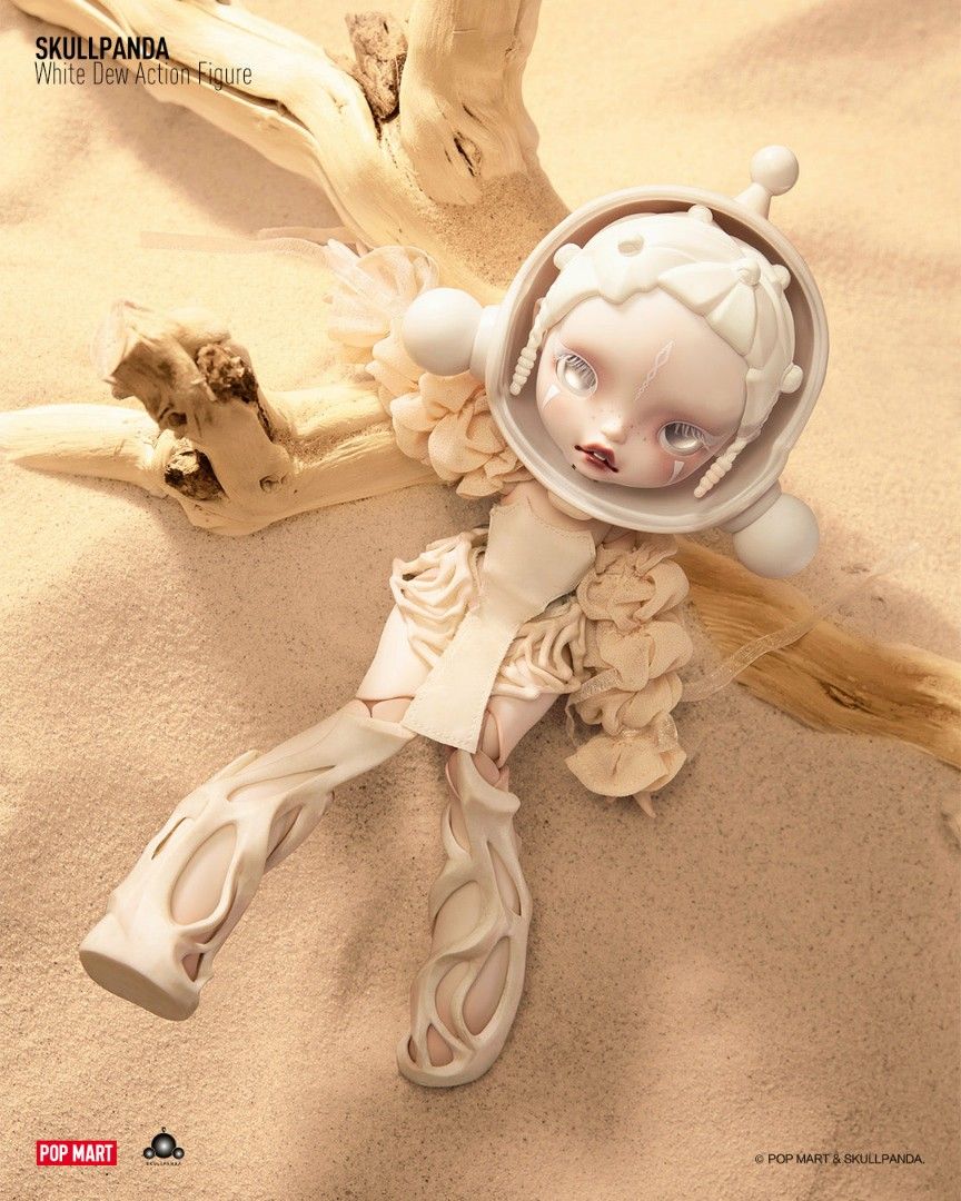 [RARE! POPMART] POPMART SKULLPANDA WHITE DEW LIMITED EDITION COLLECTOR ...