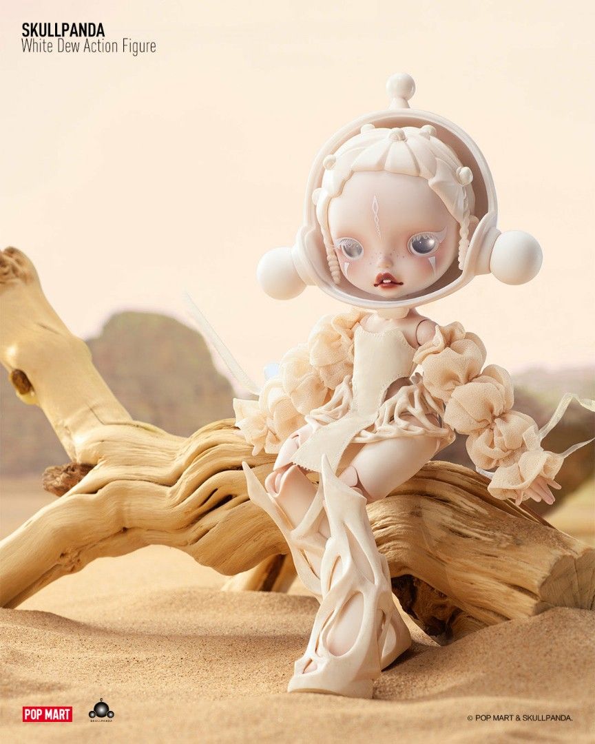 [RARE! POPMART] POPMART SKULLPANDA WHITE DEW LIMITED EDITION COLLECTOR ...