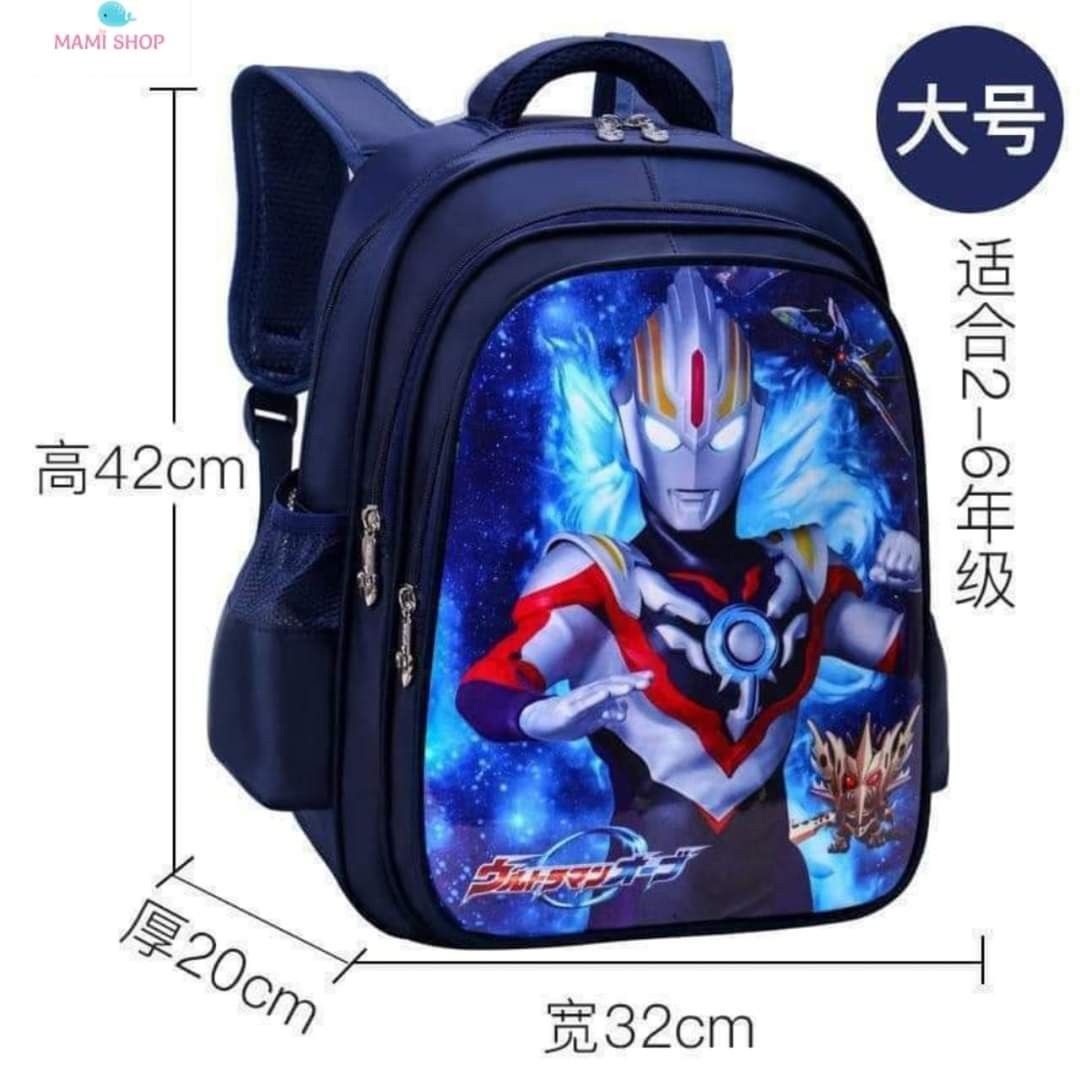 [READY STOCK] Ultraman Children Backpack, Men's Fashion, Bags ...