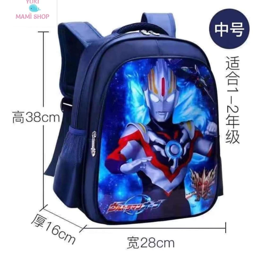 [READY STOCK] Ultraman Children Backpack, Men's Fashion, Bags ...