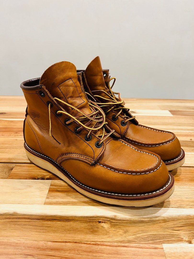 Red Wing Boots 875 Classic Moc Toe, Men's Fashion, Footwear, Boots on ...