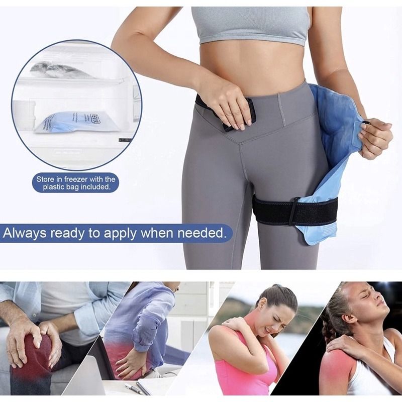 Reusable Ice Pack Gel Heat Pack Hot Cold Therapy Cooling Ice Bag ...