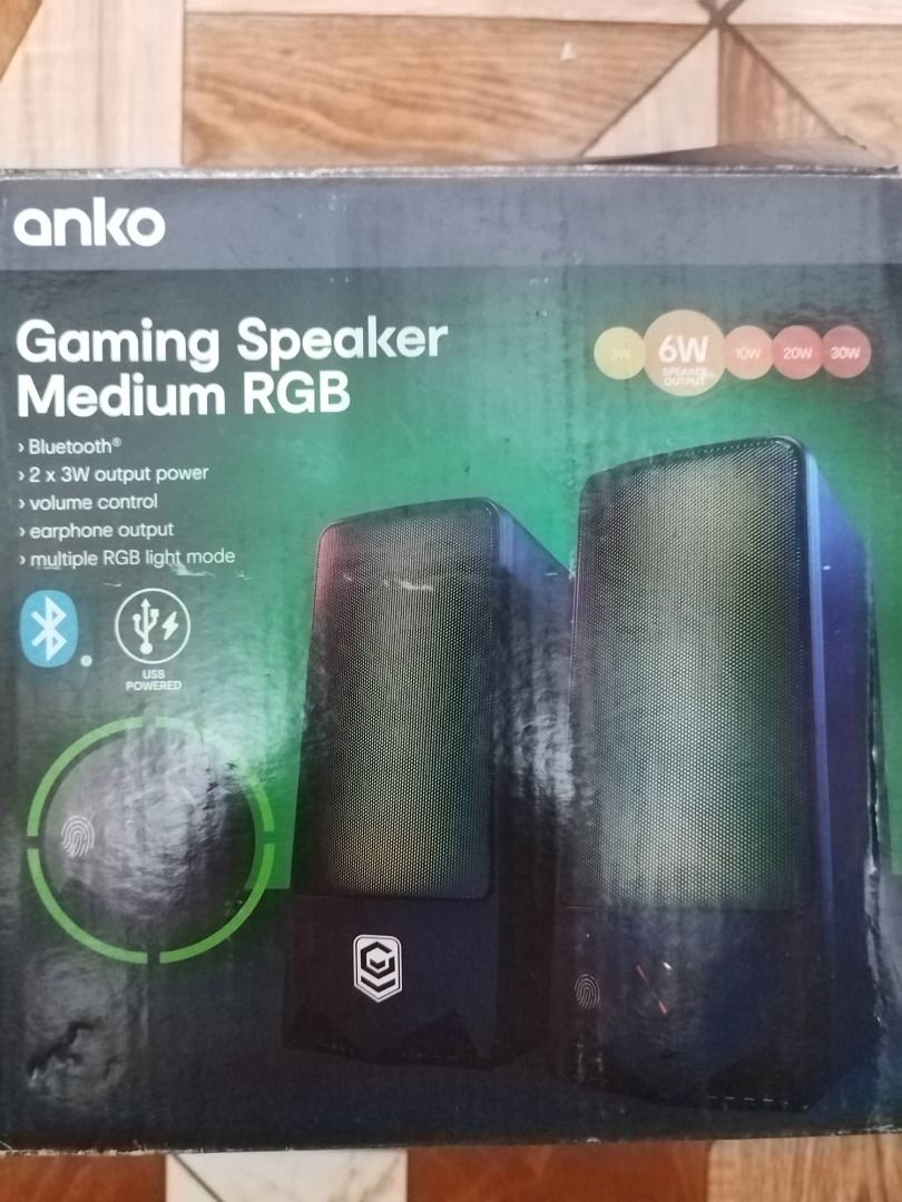 RGB Gaming Speaker, Gaming Microphone with RGB & webcam on Carousell