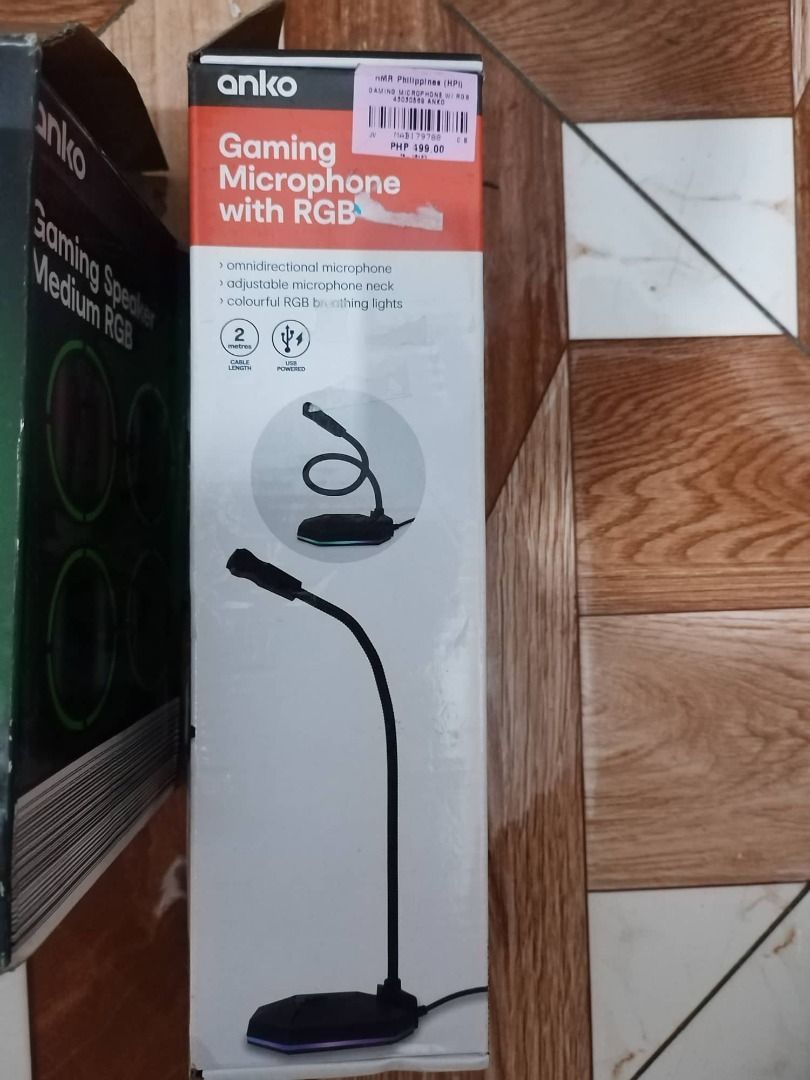 RGB Gaming Speaker, Gaming Microphone with RGB & webcam on Carousell