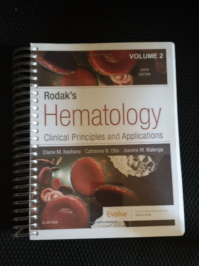 Rodak’s Hematology 2 volumes (6th ed.), Hobbies & Toys, Books ...