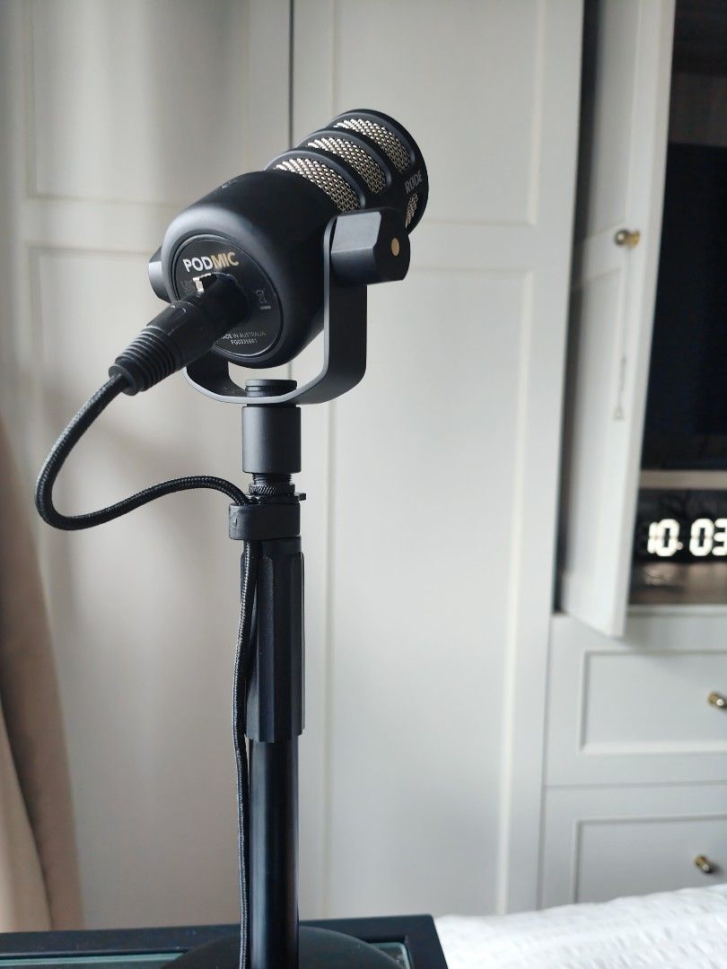 Rode Podmic with Rode Stand and Type C Cable, Audio, Microphones on ...
