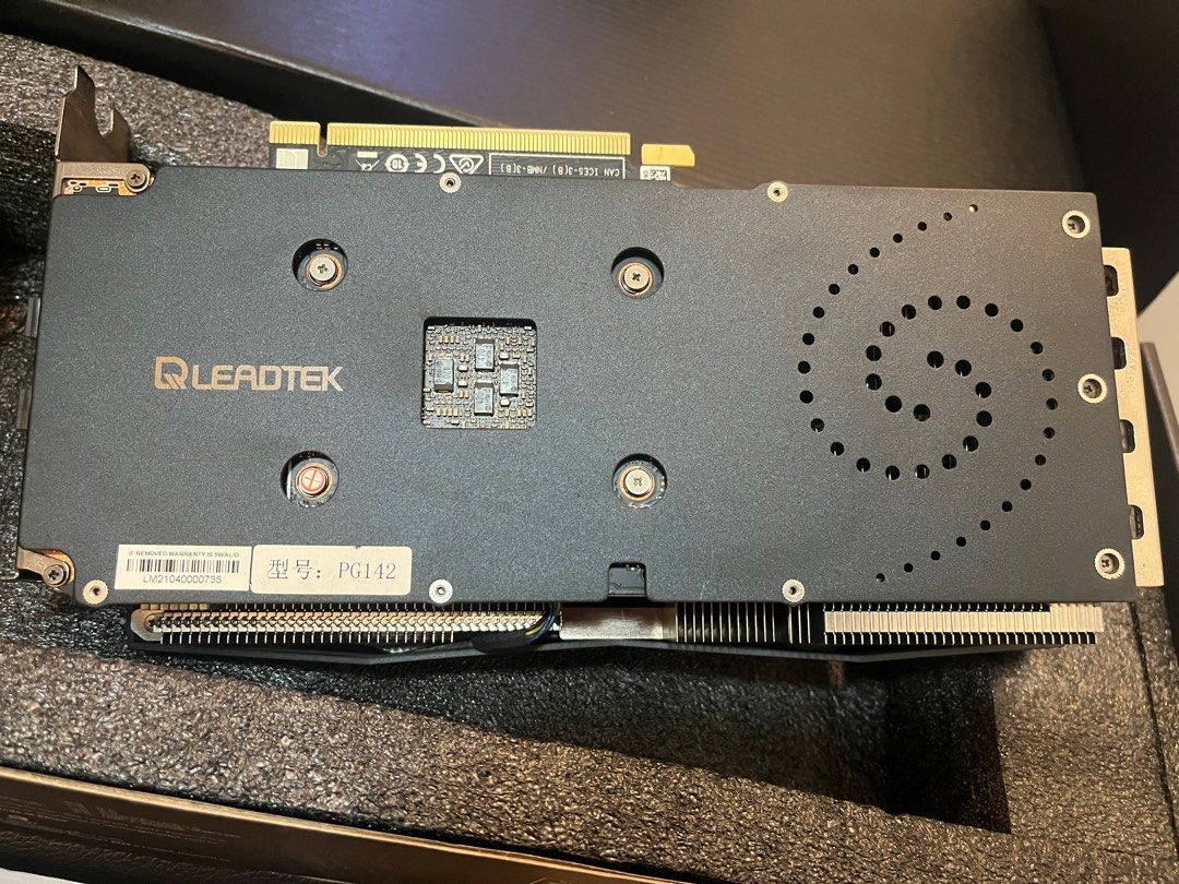 RTX3070 Leadtek Hurricane w box, Computers & Tech, Parts & Accessories ...