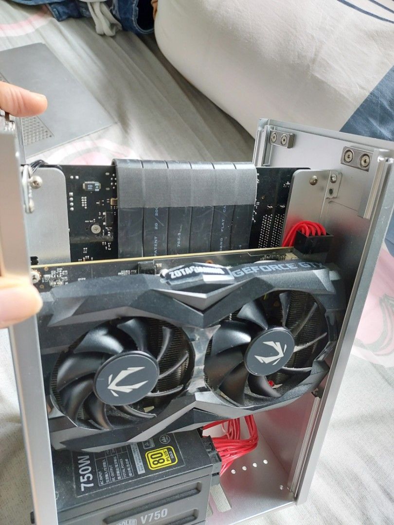 Ryzen Mini ITX Gaming Desktop with 1660 Super Ryzen 5 3600 CPU 16GB RAM ...