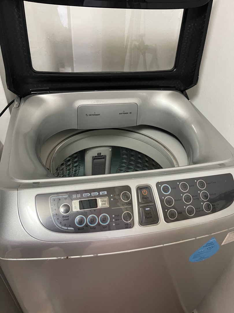 Samsung Washing top load Machine 9.0kg, TV & Home Appliances, Washing ...